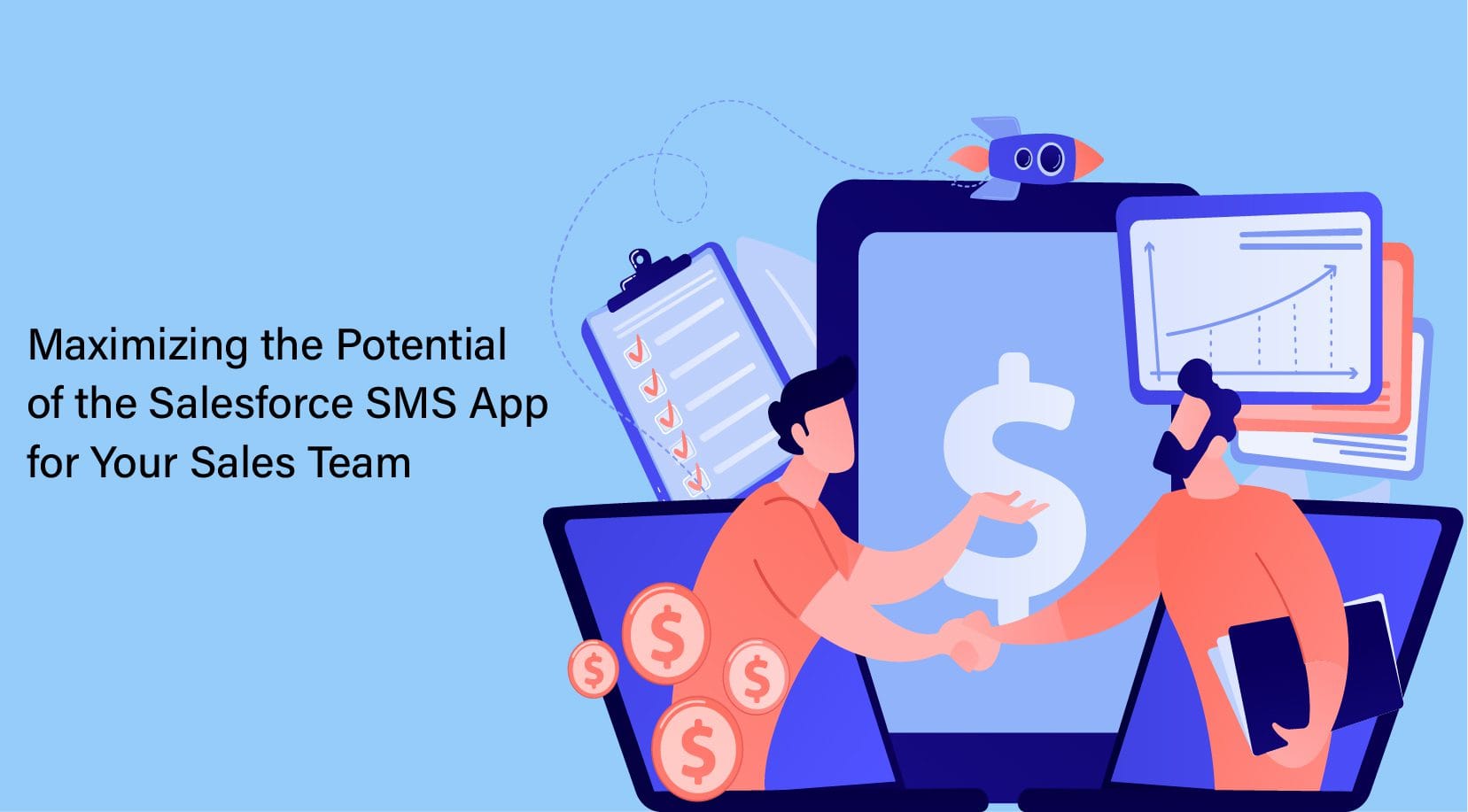 Maximizing The Potential Of The Salesforce SMS App For Your Sales Team - Kcloud Technologies